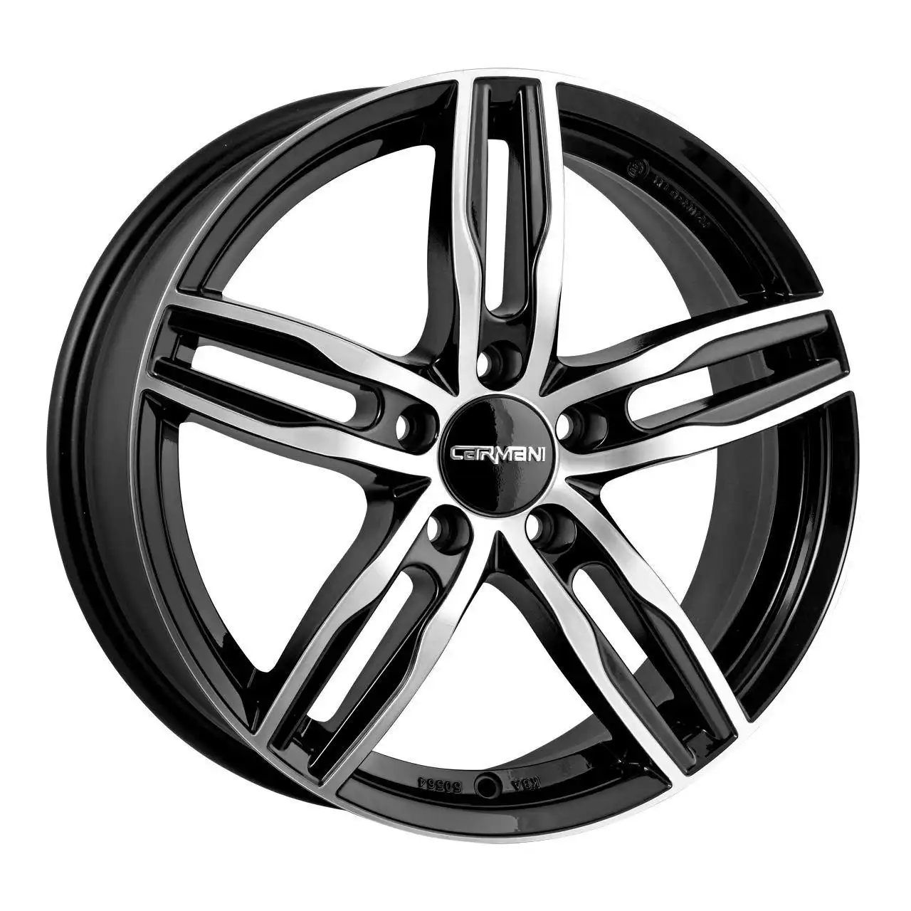 CARMANI CA 14 PAUL black polish 6.5Jx16 5x114.3 ET50 | G21676221